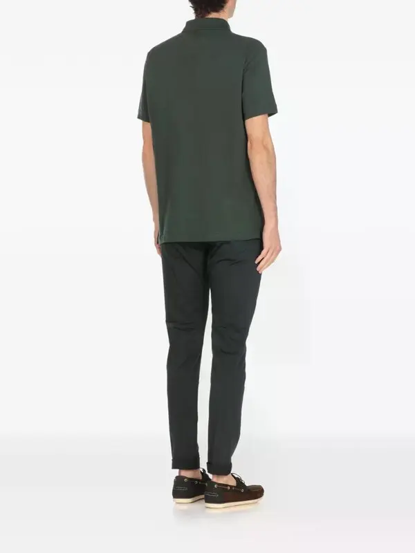 Barbour Embroidered-logo Polo Shirt - Green