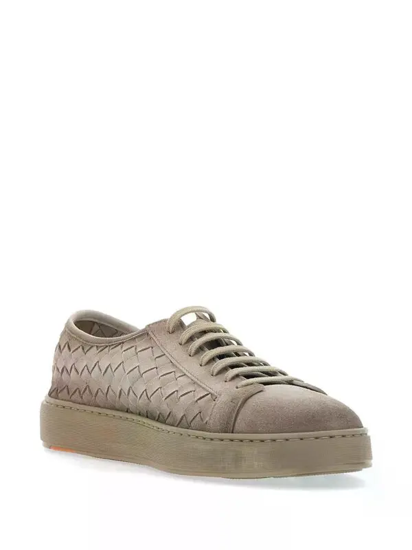 Santoni Woven Sneakers