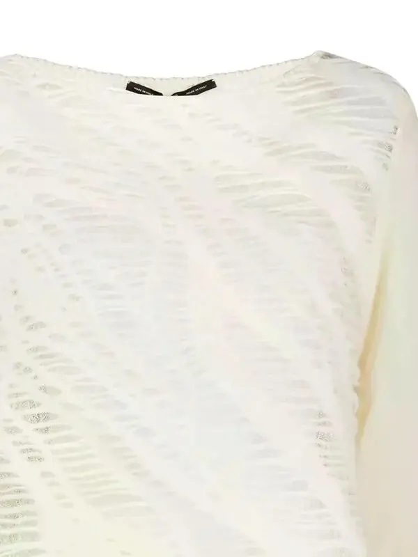 Gianfranco Ferre Patterned Long-sleeved Top