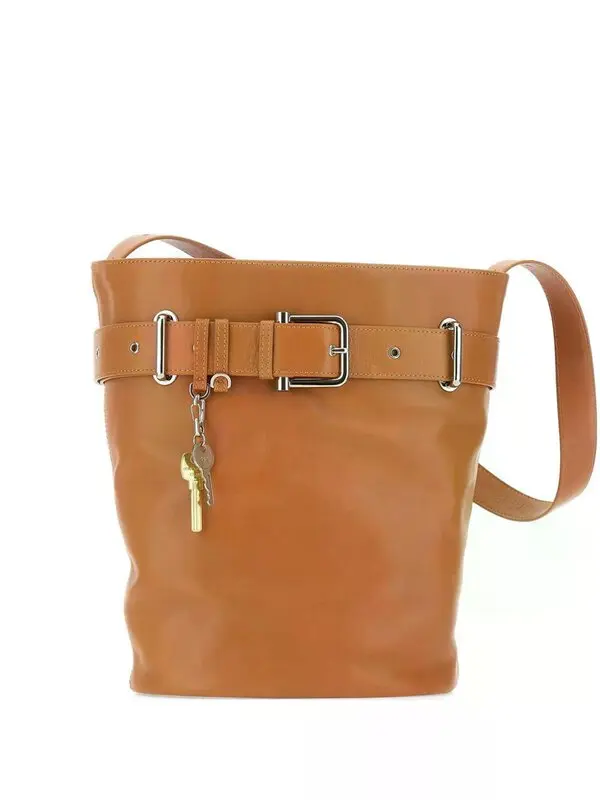 OSOI Brocle Leather Bucket Bag - Neutrals