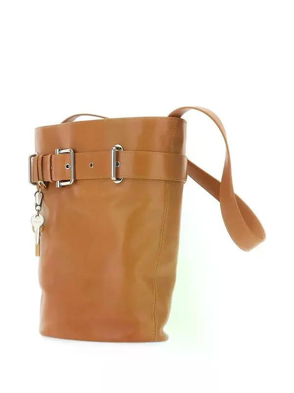 OSOI Brocle Leather Bucket Bag - Neutrals