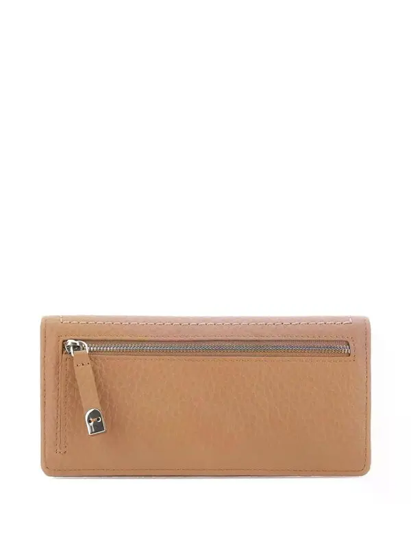 GIANNI CHIARINI Grain Leather Wallet - Neutrals