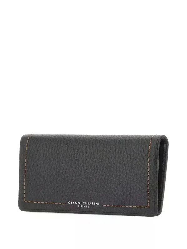 GIANNI CHIARINI Logo-print Wallet - Black