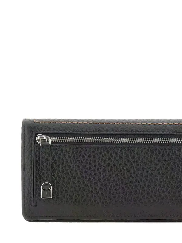 GIANNI CHIARINI Logo-print Wallet - Black