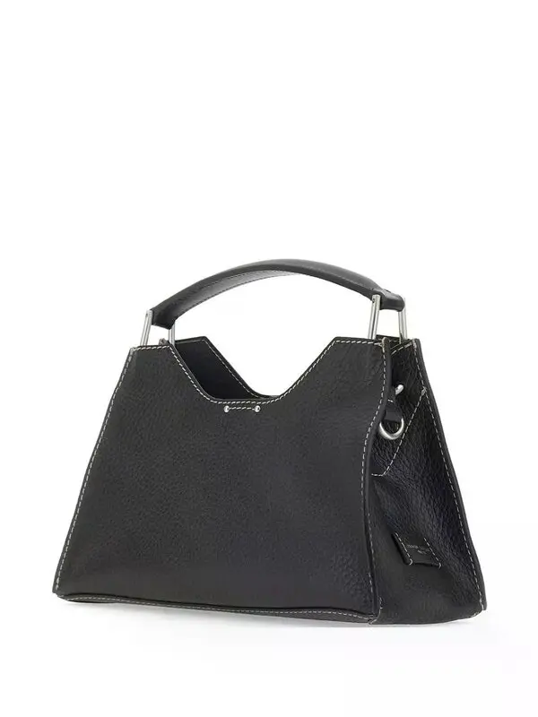 GIANNI CHIARINI Leather Tote Bag - Black