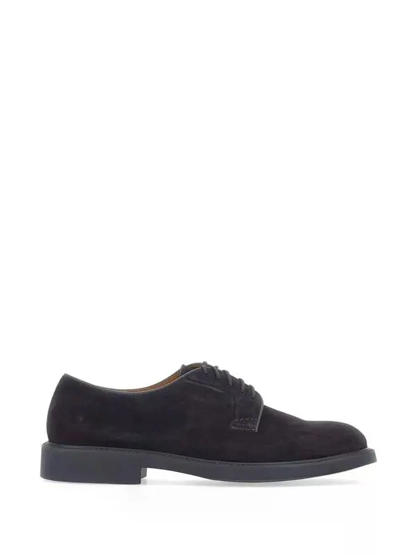 DOUCAL'S Suede Lace-up Shoes - Blue