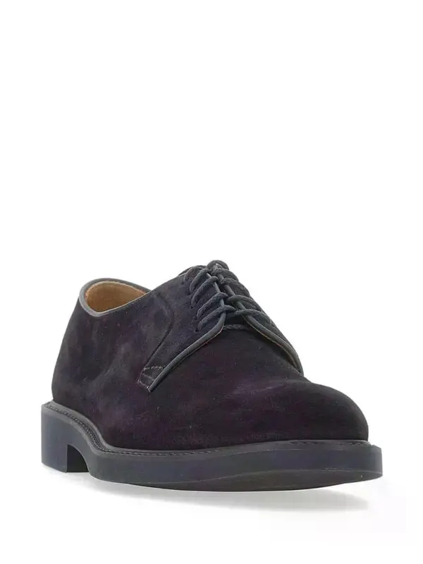 DOUCAL'S Suede Lace-up Shoes - Blue