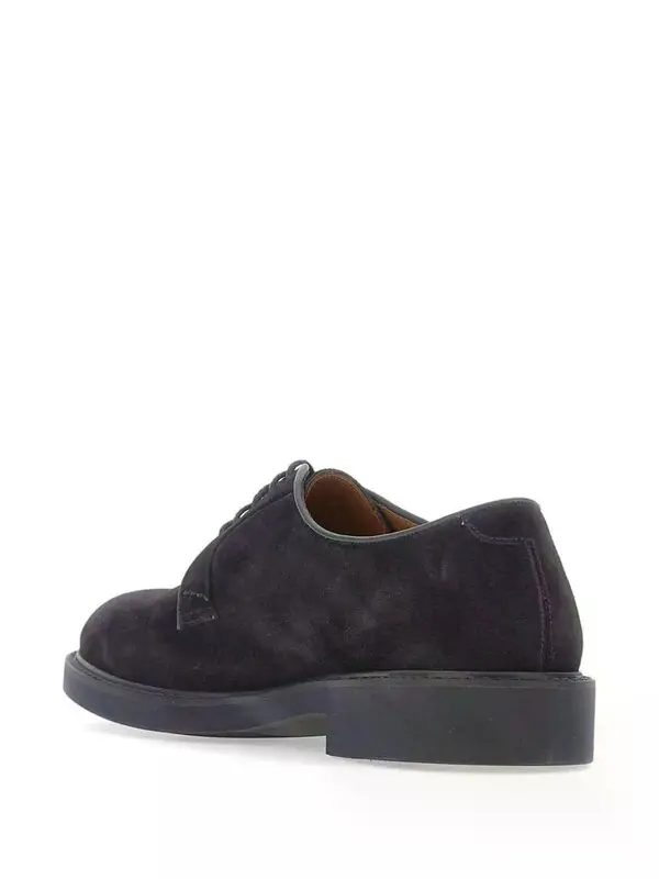 DOUCAL'S Suede Lace-up Shoes - Blue