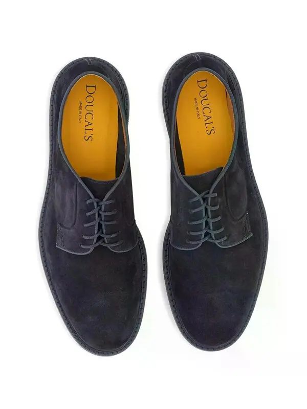 DOUCAL'S Suede Lace-up Shoes - Blue