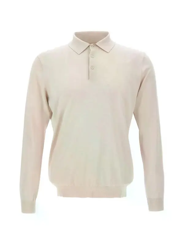 KANGRA Long-sleeve Ribbed Polo