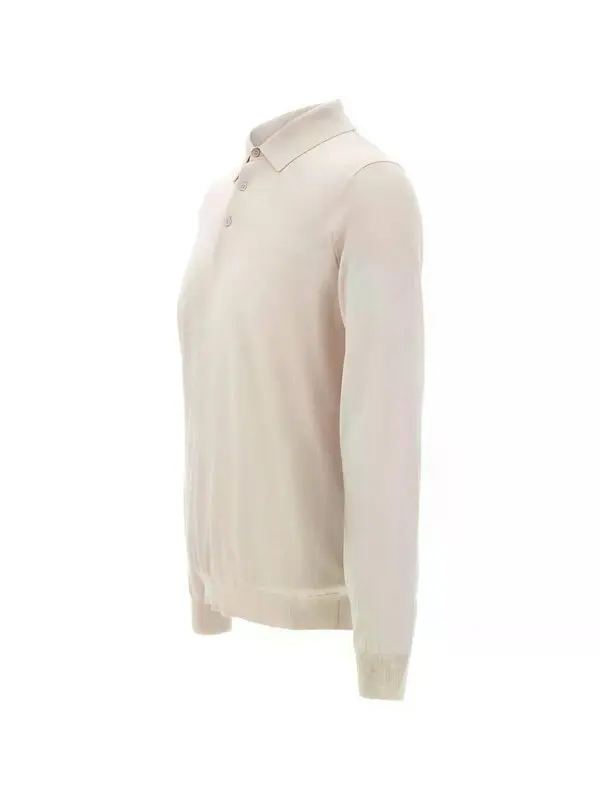 KANGRA Long-sleeve Ribbed Polo