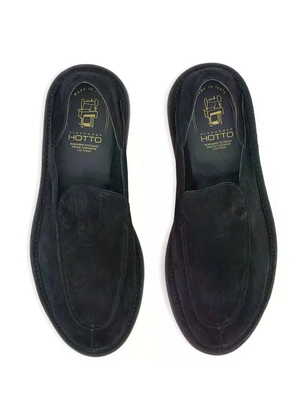 ALEXANDER HOTTO Suede Loafers - Blue