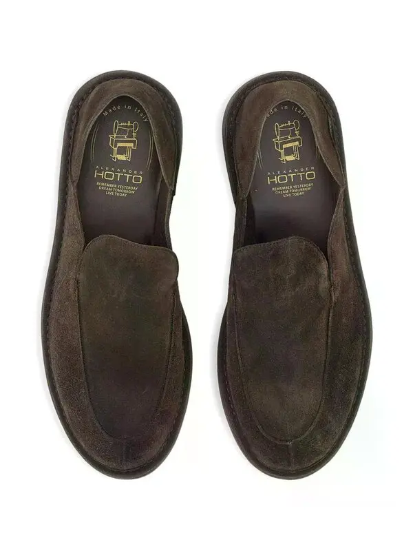 ALEXANDER HOTTO Heel Loafers - Brown