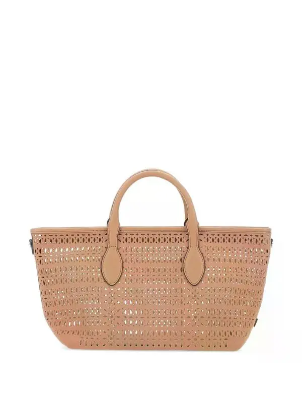 GIANNI CHIARINI Laser-cut Tote Bag - Pink