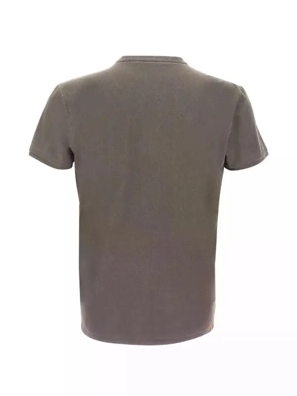 RRD Micro-piqué Crew-neck T-shirt - Grey
