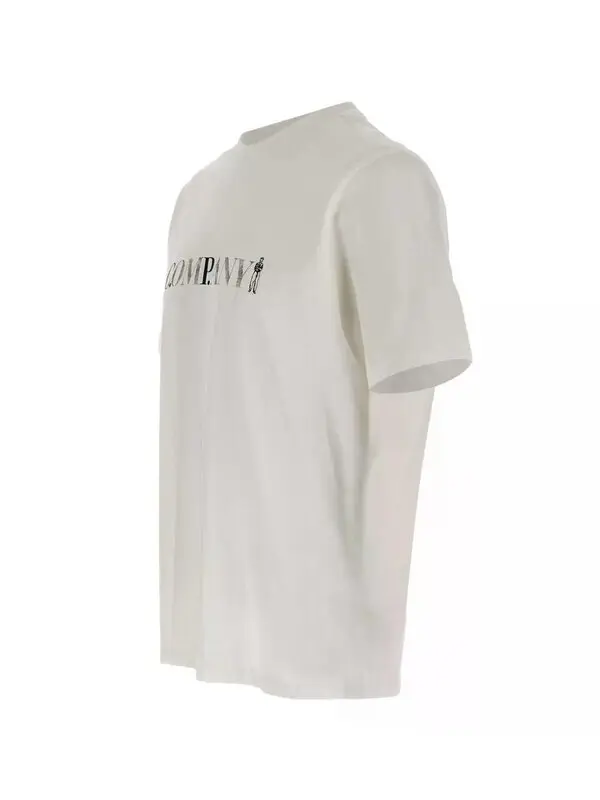C.P. COMPANY Jersey 30/1 Printed-logo Cotton T-shirt