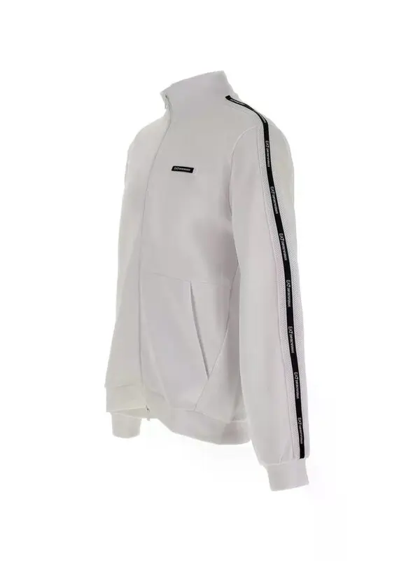 EA7 Logo-detail Full-zip Sweatshirt