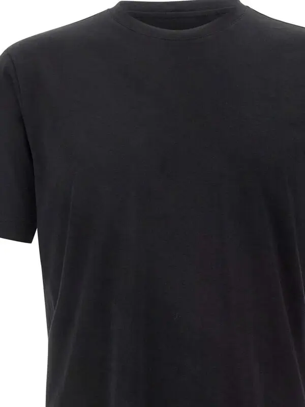DIKTAT Supima Crewneck Cotton T-shirt - Black