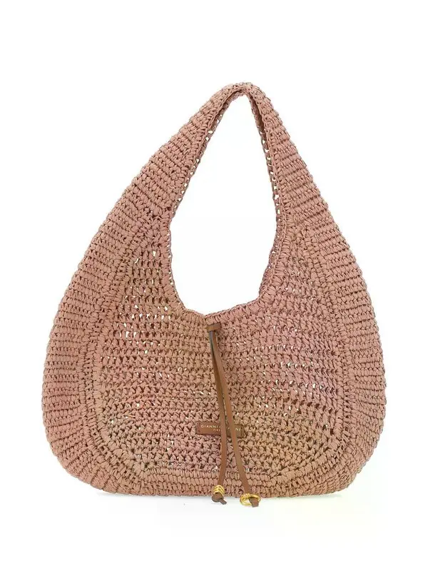 GIANNI CHIARINI Nefeli Woven Shoulder Bag