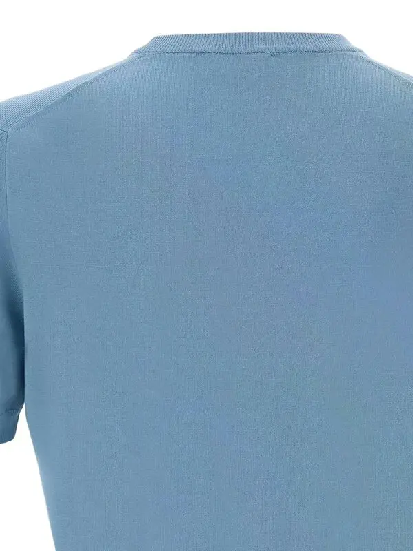 GRAN SASSO Ribbed Knit T-shirt