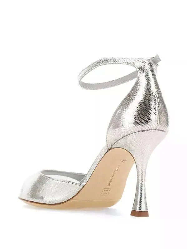 SERGIO LEVANTESI Hope6 Ankle Strap Sandals - Silver