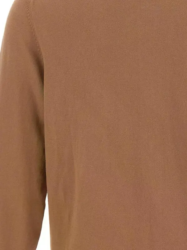 GRAN SASSO Buttoned Long-sleeve Shirt - Brown