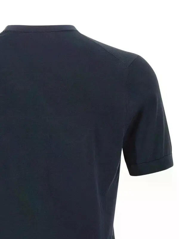 DIKTAT Short-sleeve Cotton Sweater