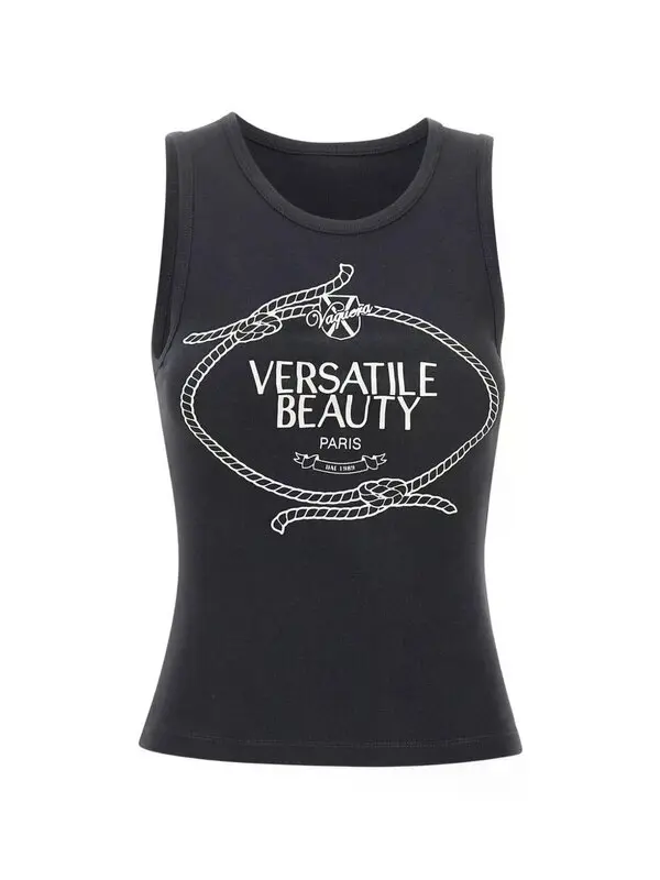 Vaquera Graphic-print Ribbed Tank Top
