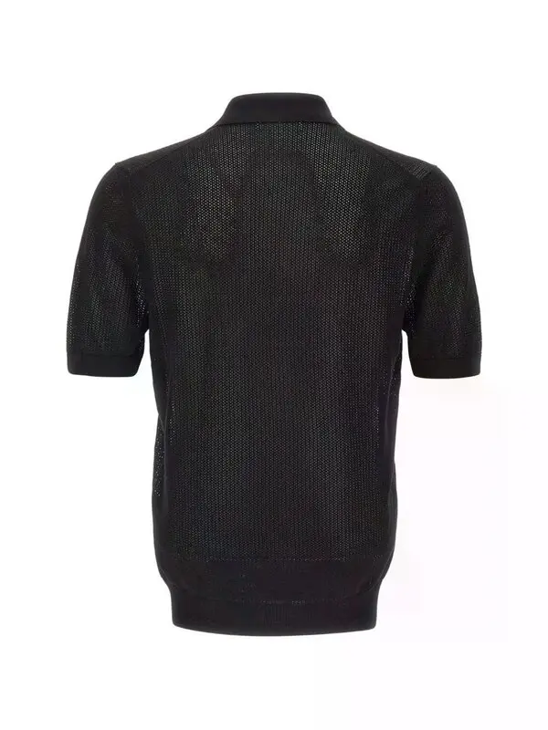 GRAN SASSO Interwoven Short-sleeve Shirt