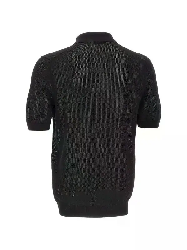GRAN SASSO Interwoven Short-sleeve Shirt