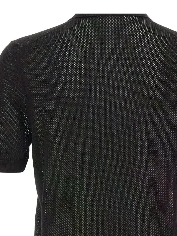 GRAN SASSO Interwoven Short-sleeve Shirt