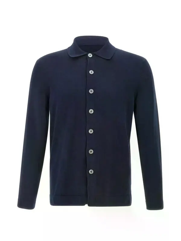 GRAN SASSO Buttoned Knitted Shirt