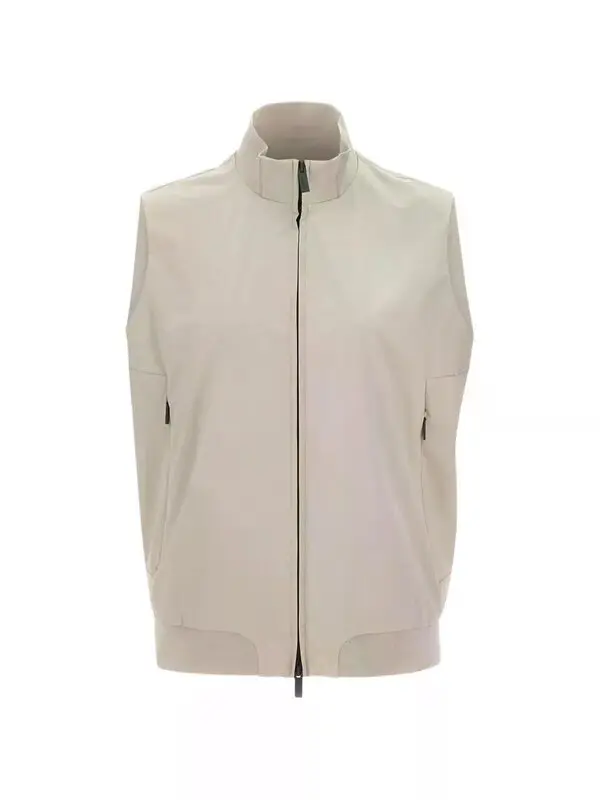 RRD Stand-up Collar Zip Vest - Neutrals