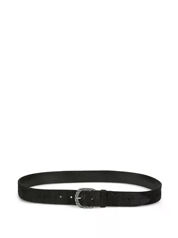 ORTIGNI Textured Belt With Buckle