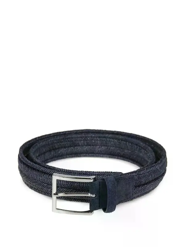 ORTIGNI Braided Belt - Blue