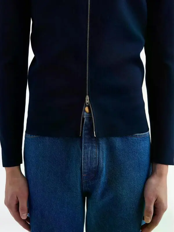 JIL SANDER Zip Technical Sweater