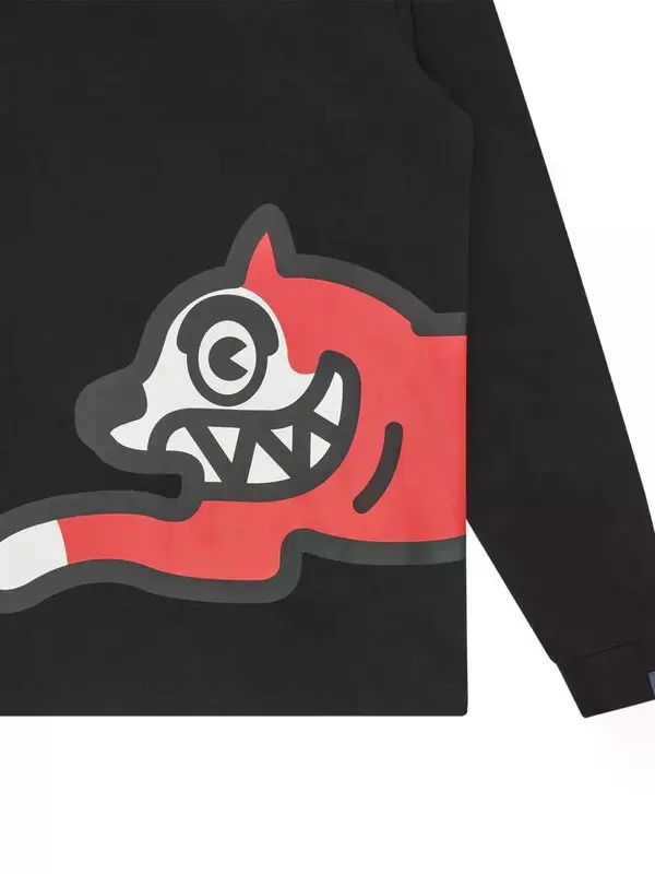 ICECREAM Graphic Long-sleeved Sweatshirt