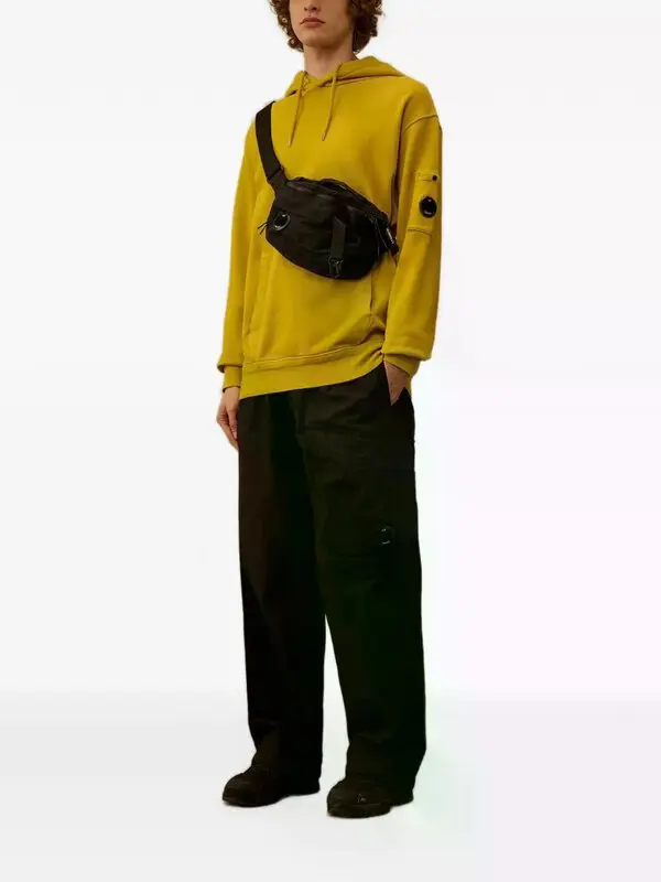 C.P. COMPANY Pocket Hooded Sweatshirt - Yellow