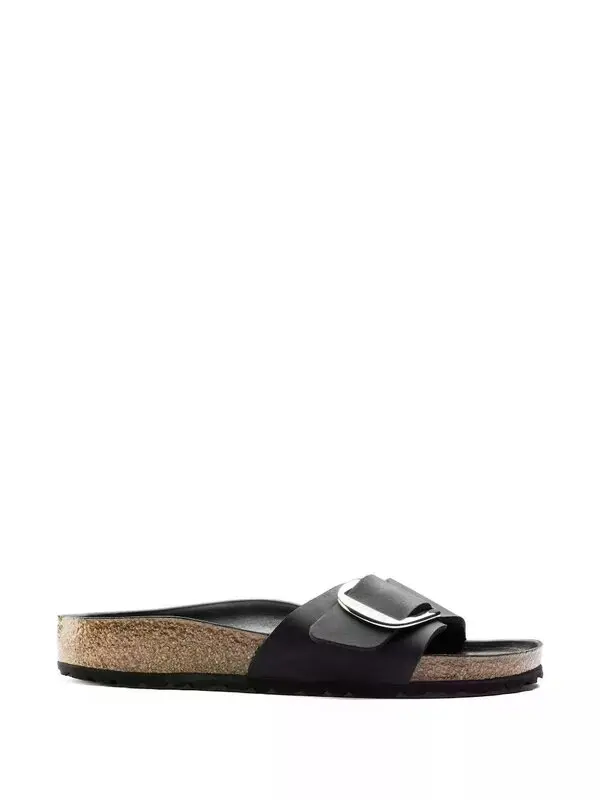 BIRKENSTOCK Madrid Buckle Sandals - Black