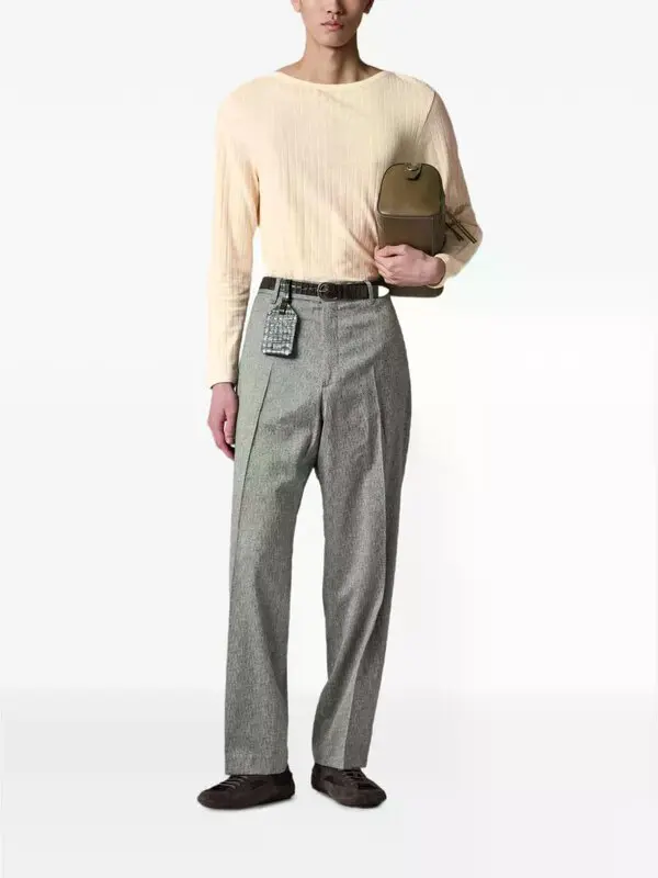 Paul Smith Zip Topstitch Shoulder Bag