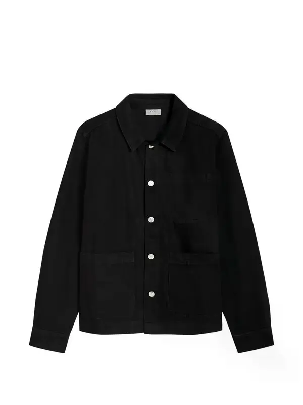 LES DEUX Patch-pocket Shirt Jacket