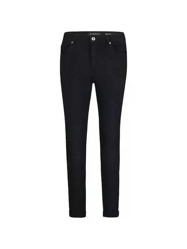 BETTY BARCLAY Turn-up Trousers - Black