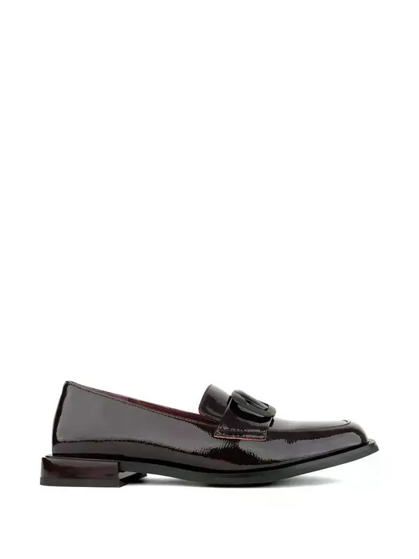 LINDA BAUMANN Buckle Loafers