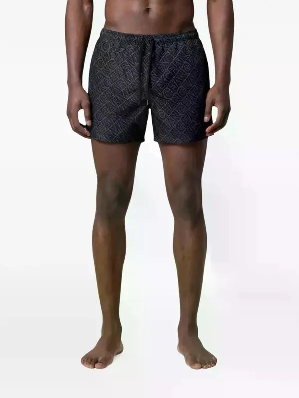 Armani Exchange Logo-print Swim Shorts