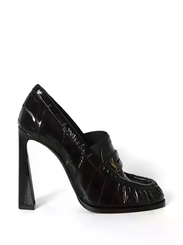 Saint Laurent Le Loafer Heeled Pumps - Black