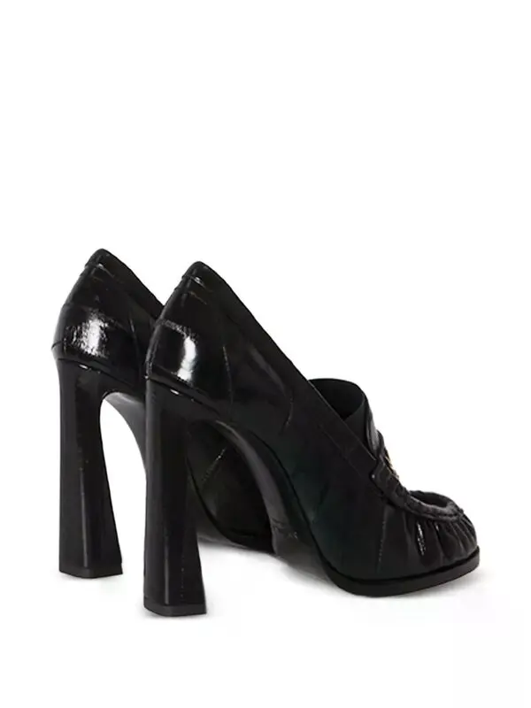 Saint Laurent Le Loafer Heeled Pumps - Black