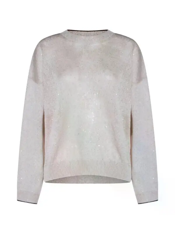 Brunello Cucinelli Sequin-embellished Sweater