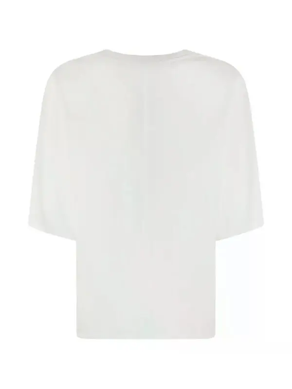 THOM KROM V-neck T-shirt - Neutrals