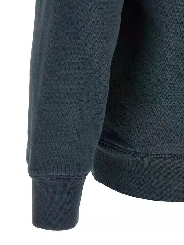 Stone Island Crewneck Sweatshirt With Logo Badge