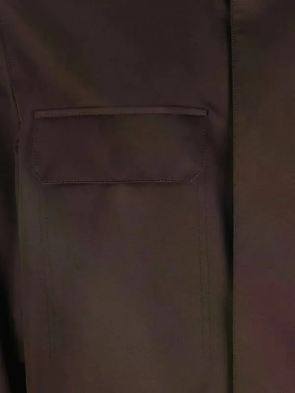 Zegna Leather-detail Jacket